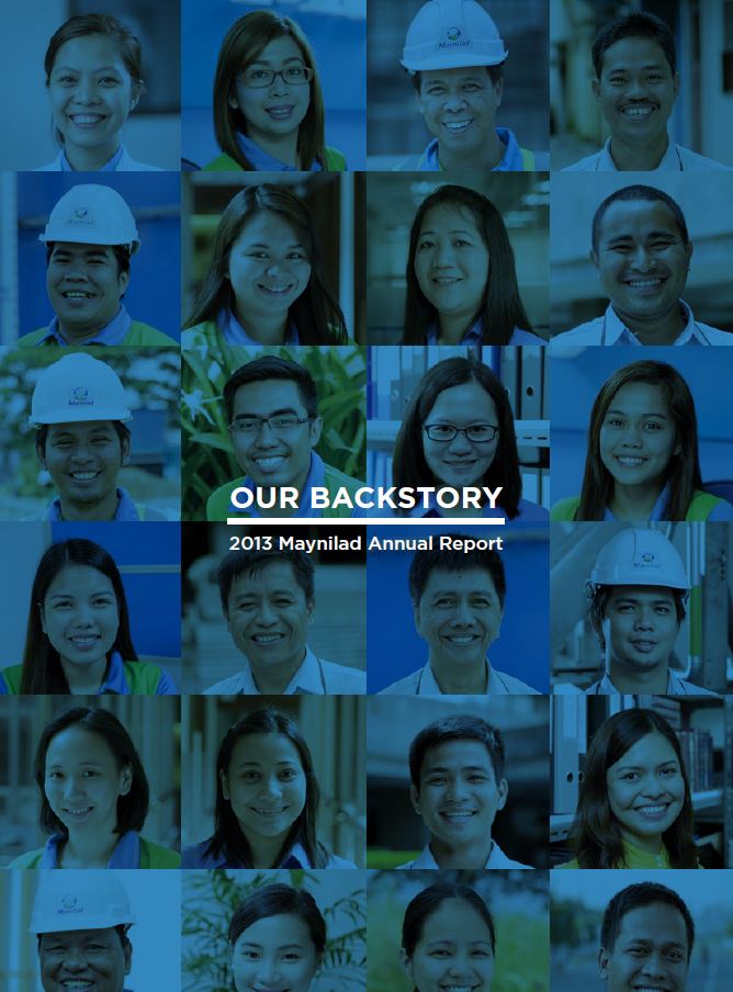 Our Backstory (2013) - Maynilad Water Services, Inc.