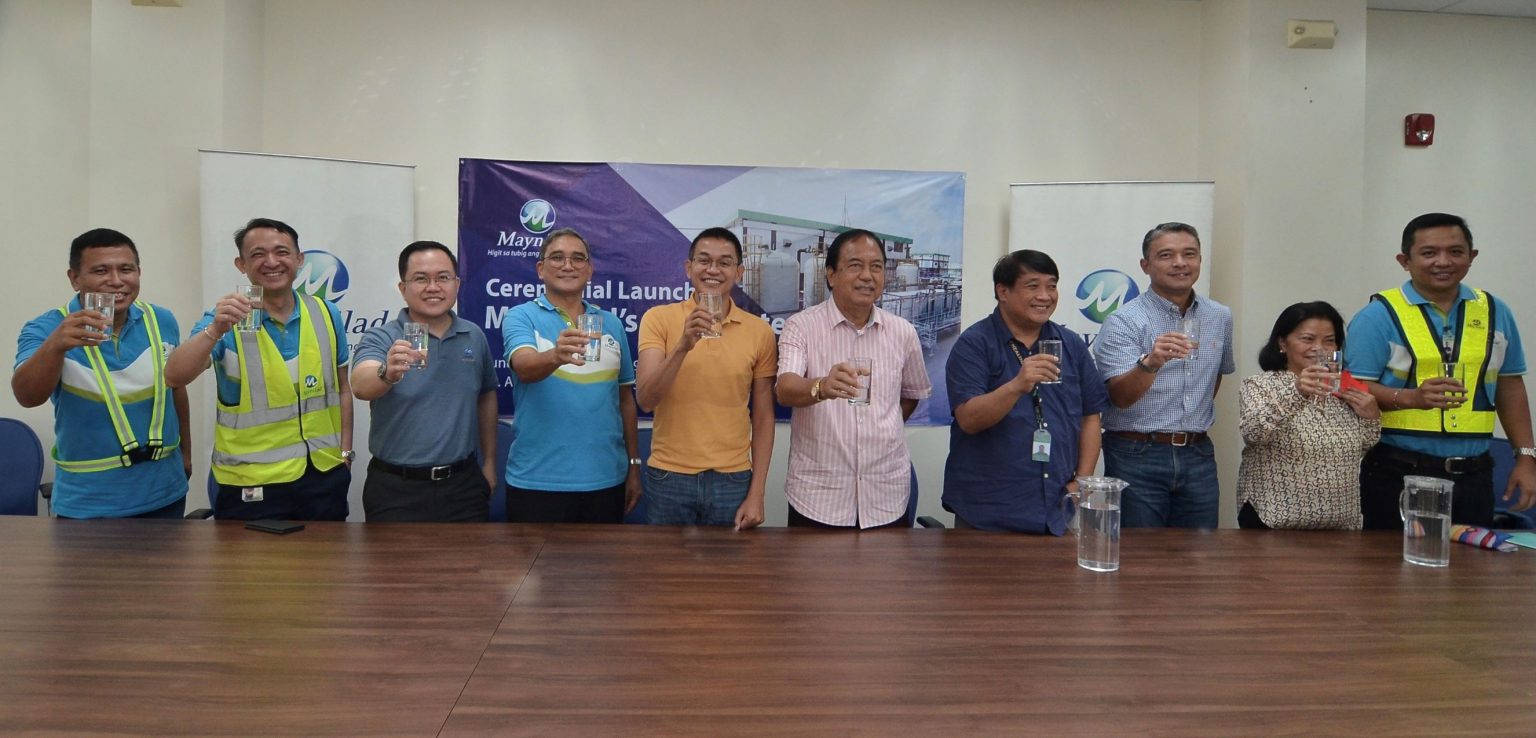 MAYNILAD OFFICIALLY LAUNCHES NEW WATER - Maynilad Water Services, Inc.