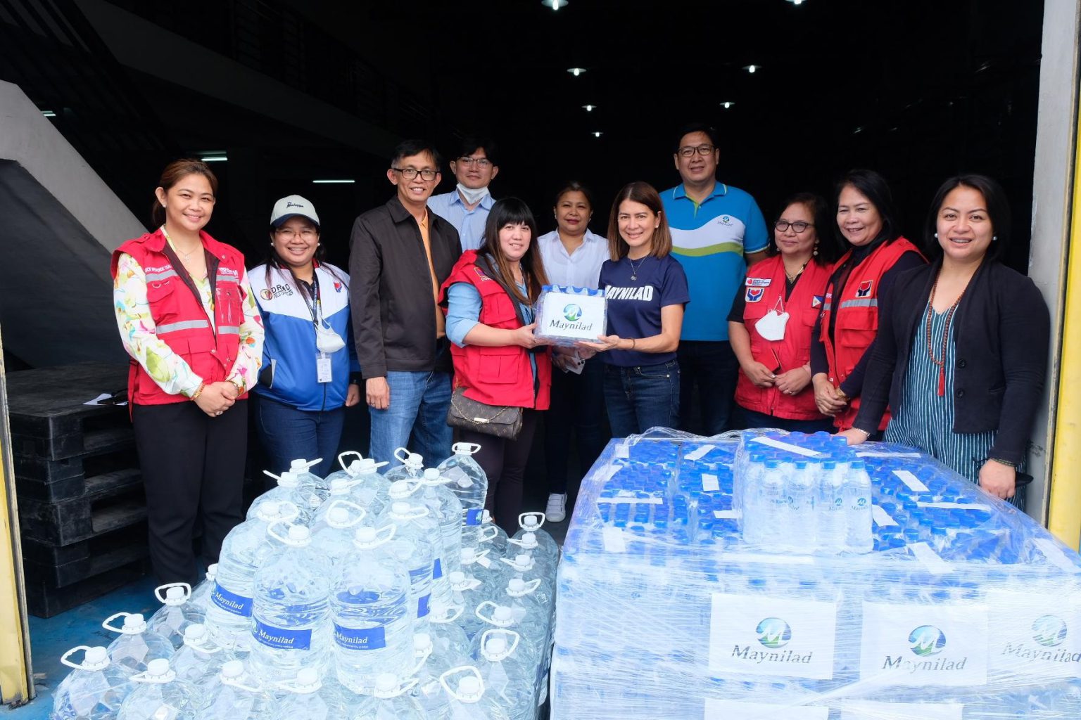 MAYNILAD SENDS POTABLE WATER, SACKS OF RICE TO PEOPLE AFFECTED BY ...