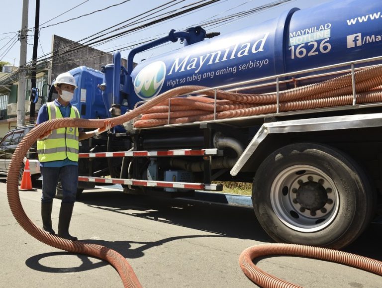 Maynilad offers desludging services this December - Maynilad Water ...