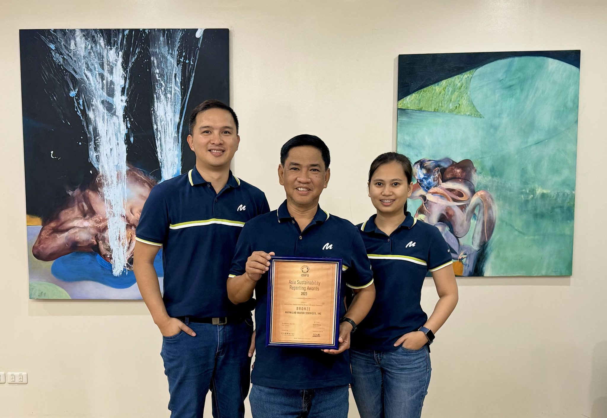 Maynilad receives int’l award for sustainability reporting - Maynilad ...