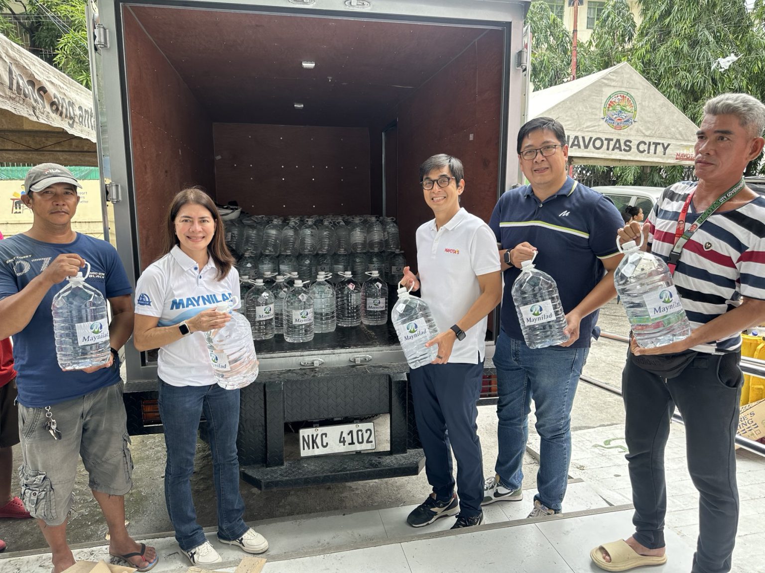 MAYNILAD HOLDS HYDRATION DRIVE AS PART OF SUPER TYPHOON CARINA RELIEF ...
