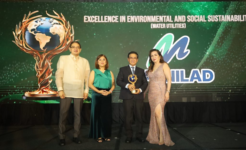 Maynilad wins “excellence in environmental and social sustainability ...
