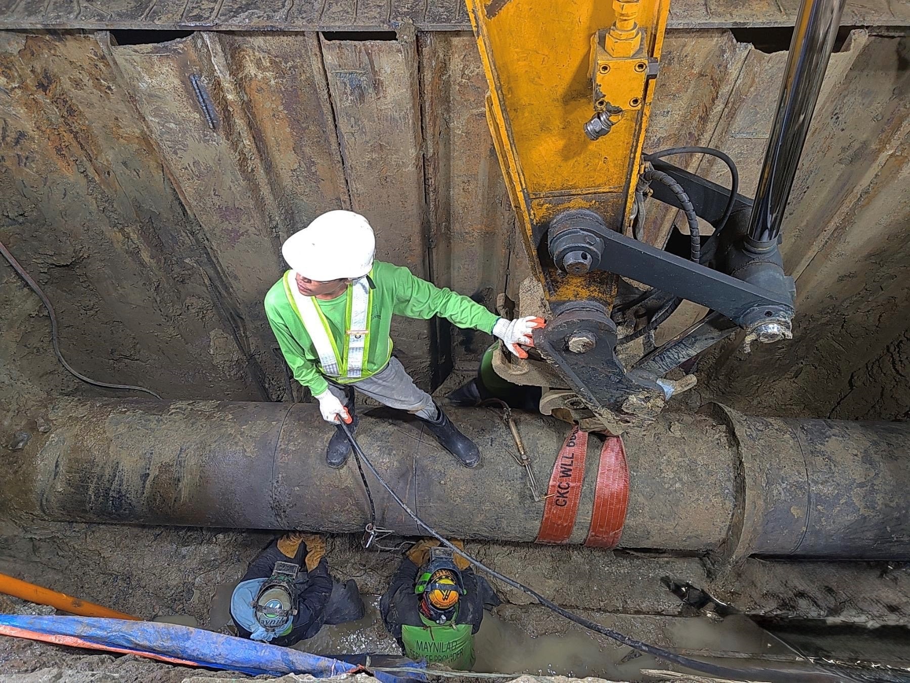 Maynilad pipe replacement in South Caloocan nears completion - Maynilad ...