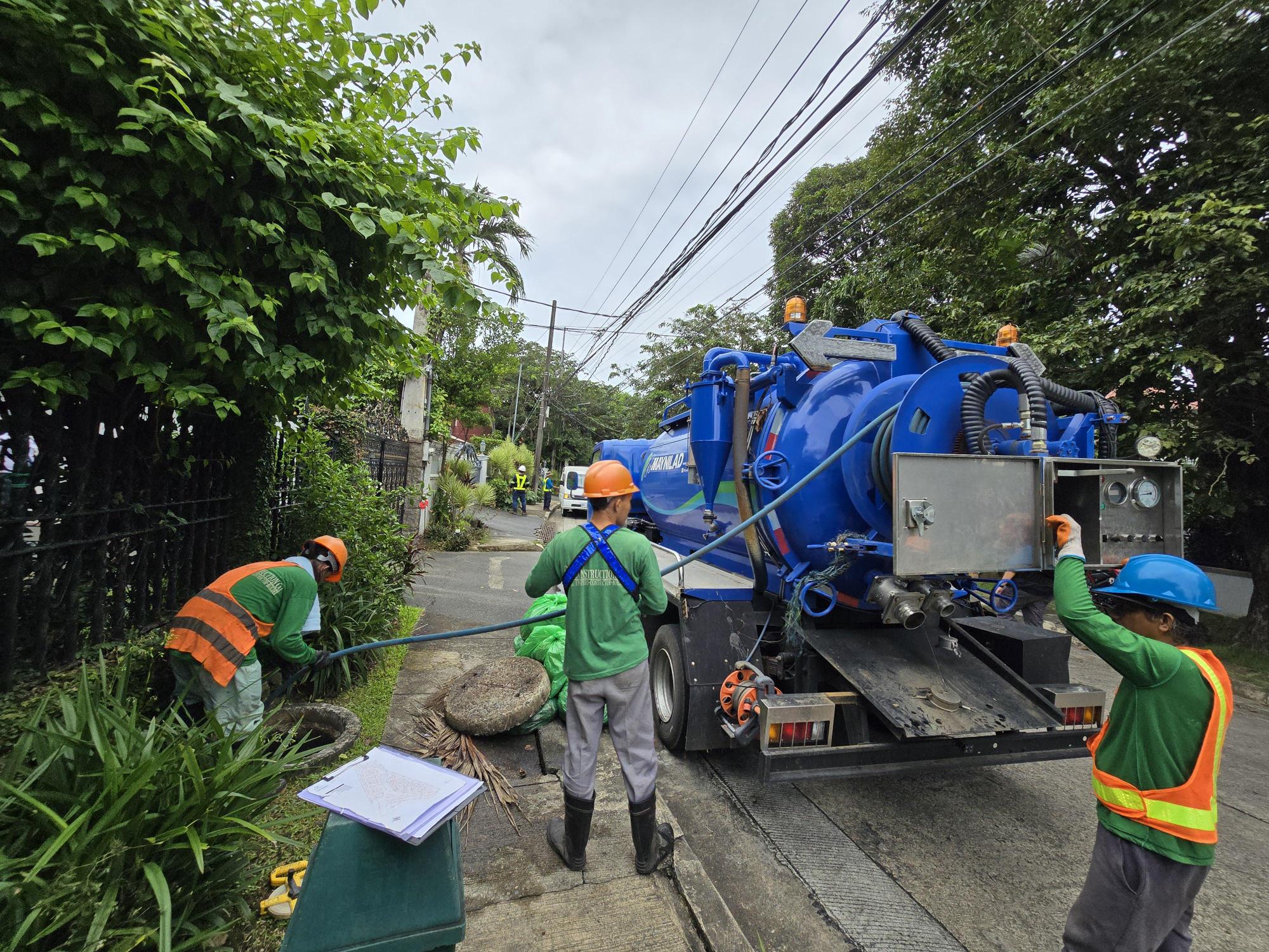 Maynilad cleans 542 kilometers of sewer lines in 2024, surpassing ...